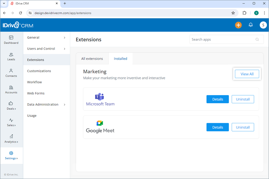 Frequently Asked Questions on IDrive® CRM Software | CRM Settings