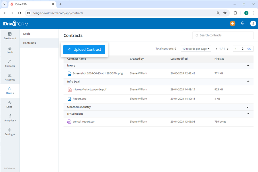 Frequently Asked Questions on IDrive® CRM Software | Deal Management