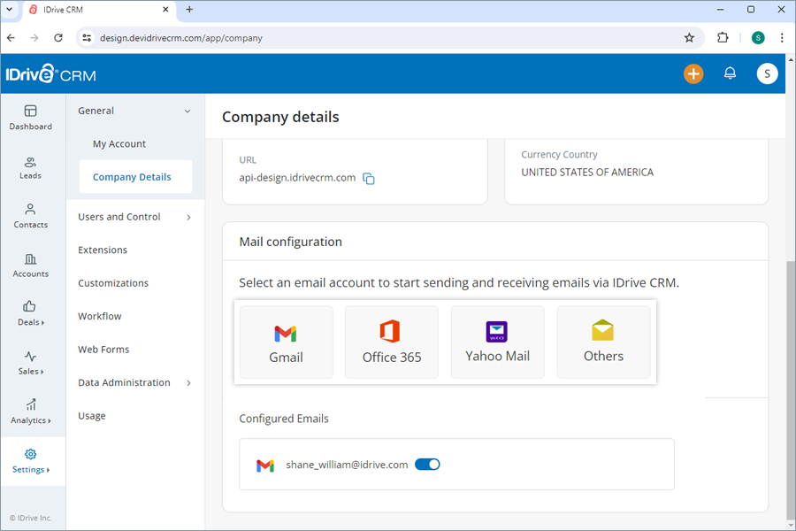 Frequently Asked Questions on IDrive® CRM Software | CRM Settings