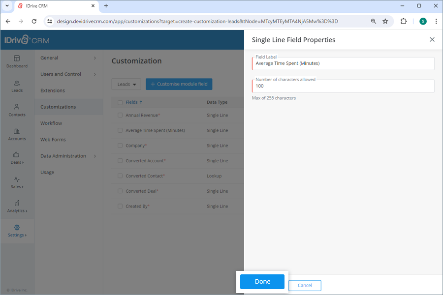 Frequently Asked Questions on IDrive® CRM Software | CRM Settings