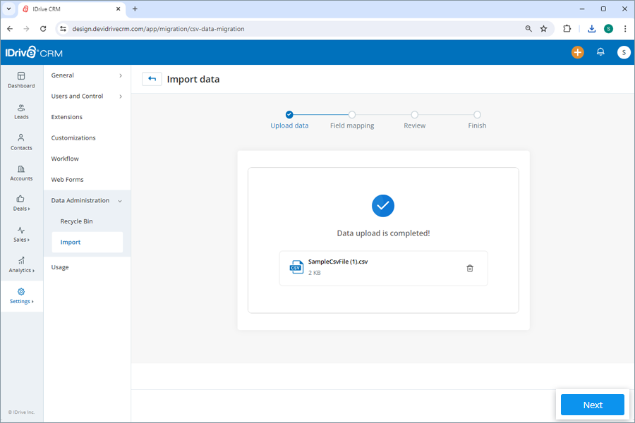 Frequently Asked Questions on IDrive® CRM Software | CRM Settings