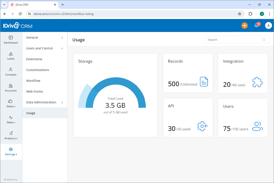 Frequently Asked Questions on IDrive® CRM Software | CRM Settings