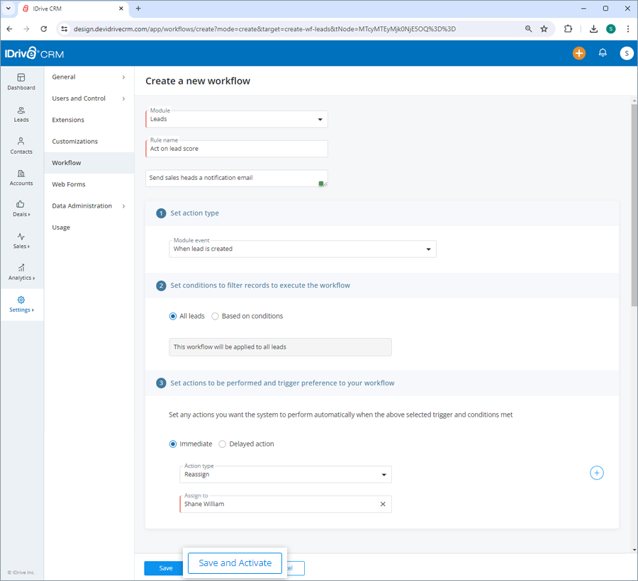 Frequently Asked Questions on IDrive® CRM Software | CRM Settings